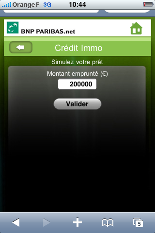 Application BNP Paribas pour mobile - Business Attitude